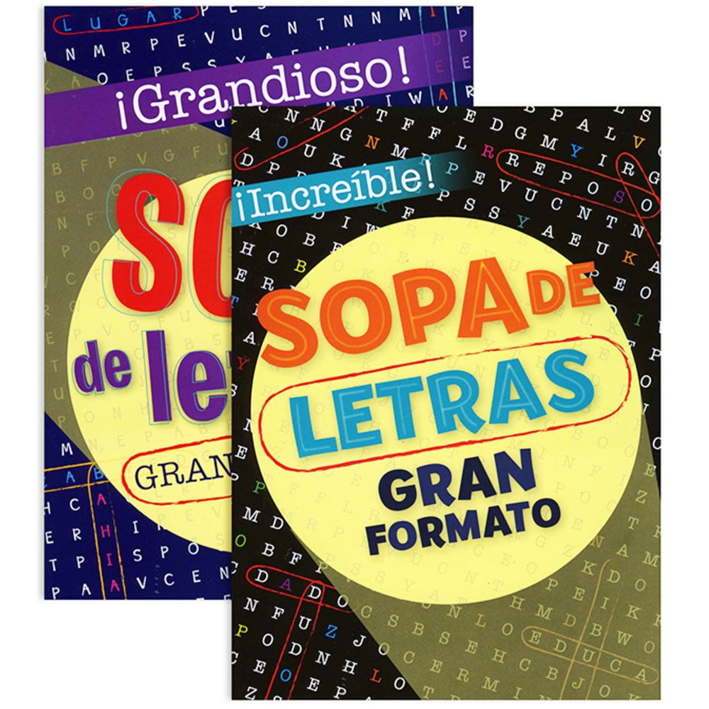 Sopas De Letras Sopa De Letras Gran Formato Ultimate Word Search ...