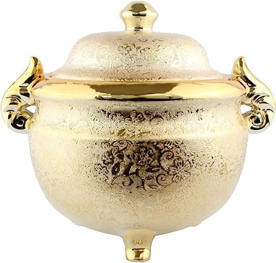Sopera de Ochun Dorado de porcelana- Gold Porcelain Tureen for Ochun ...
