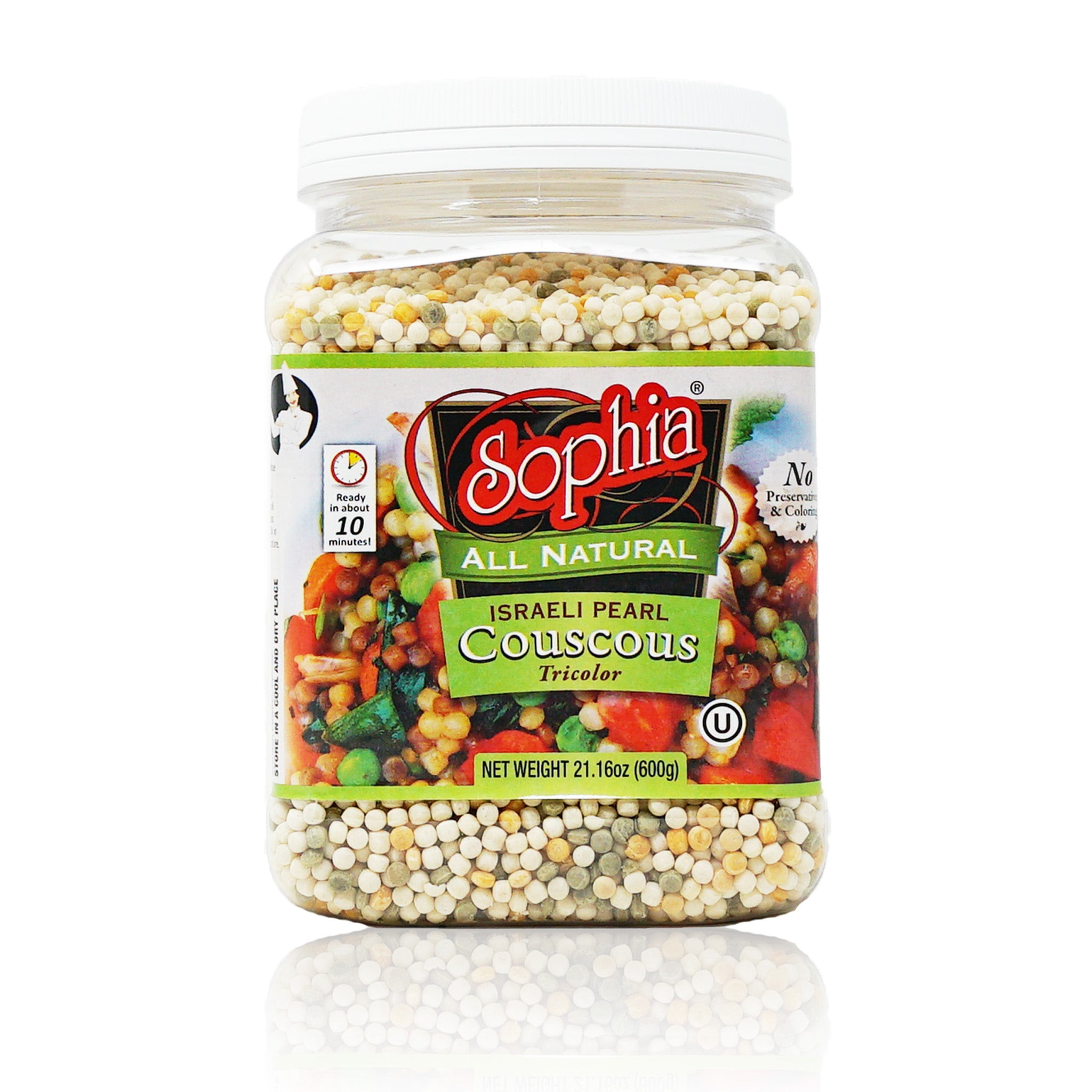Sophia Couscous - Israeli Toasted Pearl Couscous Tri-Color - Walmart.com