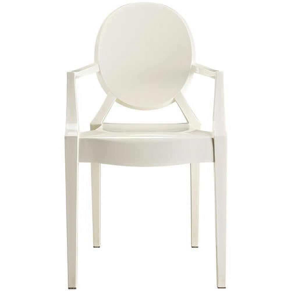Sophia Ghost Side Chair, Clear (no arms) - Walmart.com