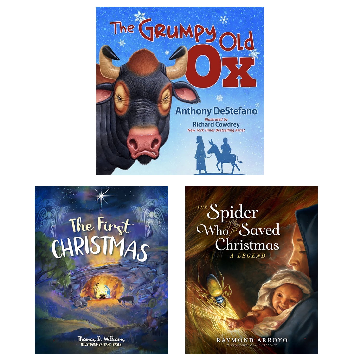 Christmas Book Set, 3 Books (Hardcover) - Walmart.com