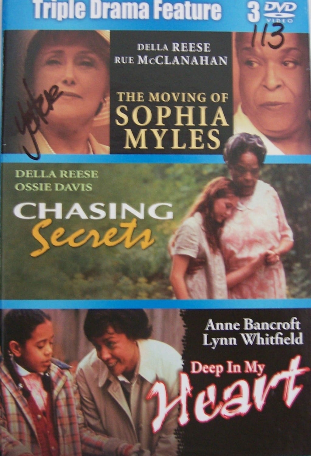Sophia Myles / Chasing Secrets / Deep in My Heart / (Triple Drama Feature ) - DVD - Walmart.com