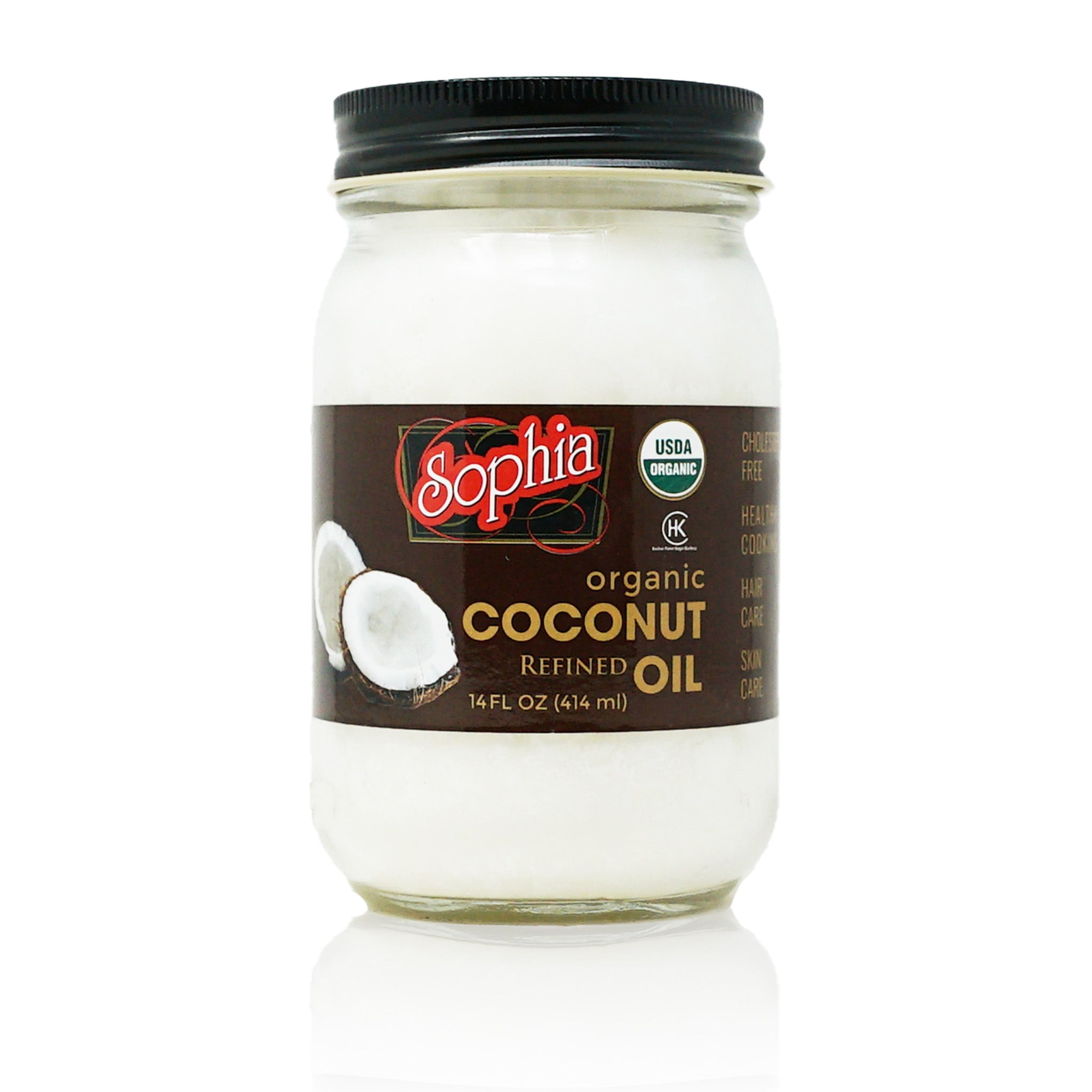 Sophia Oil - Coconut Oil, Organic & Refined - Walmart.com