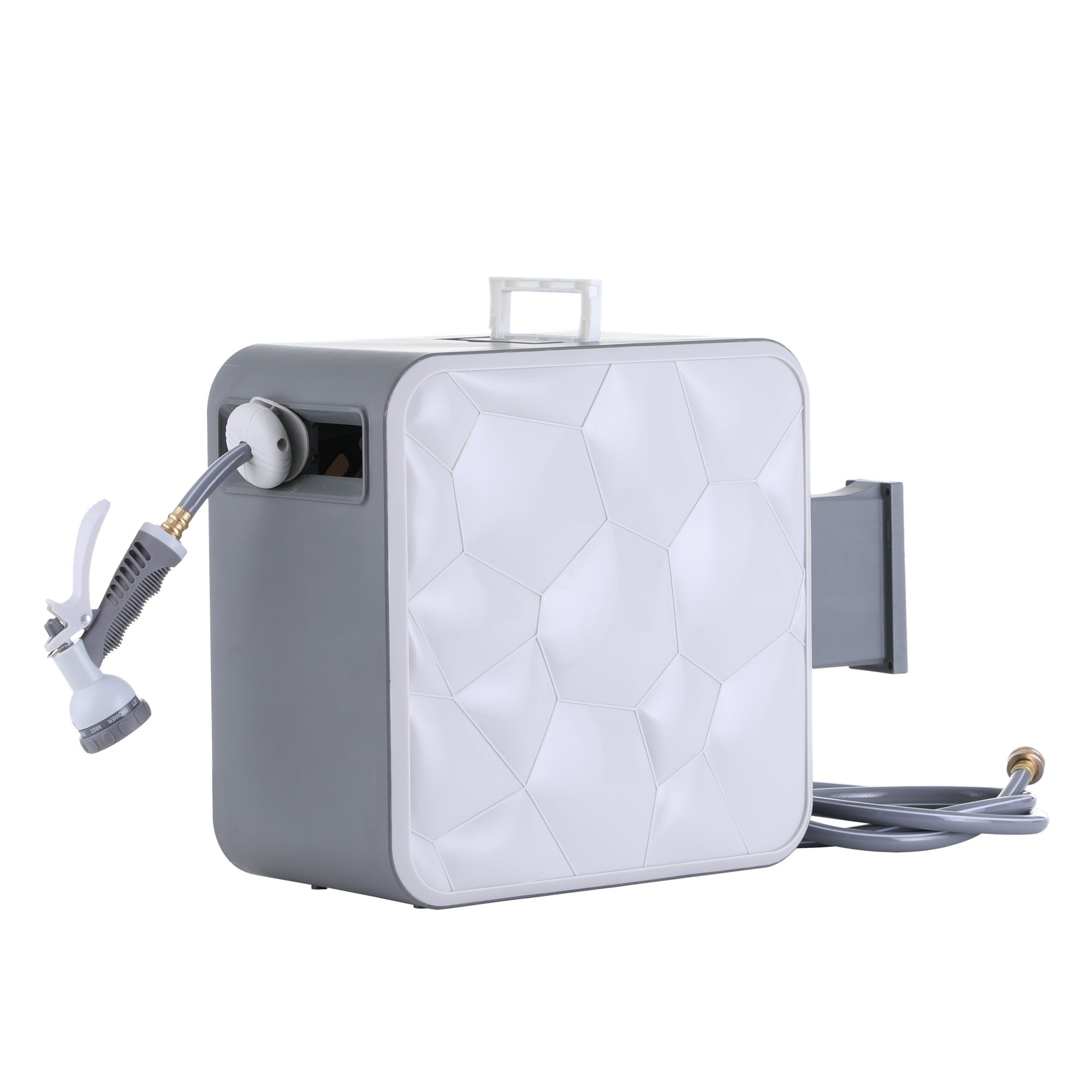 Sophia & William Outdoor Hanging 100ft Wall Mounted Retractable Garden ...