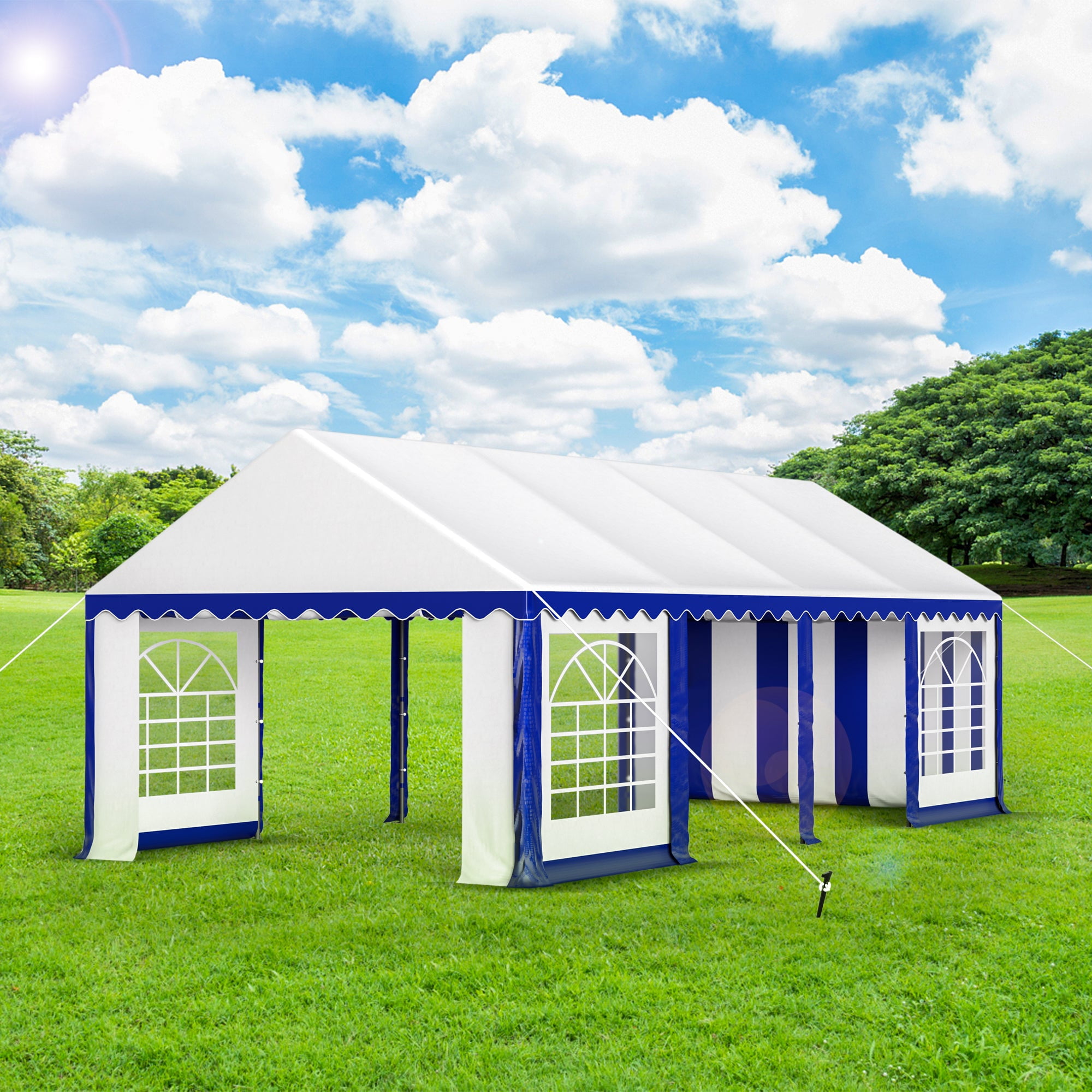 Sophia & William 13' x 26' Party Tent Heavy Duty Outdoor Event Wedding ...