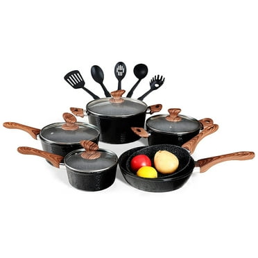 Blue Diamond 12-Piece Toxin-Free Ceramic Nonstick Pots and Pans ...