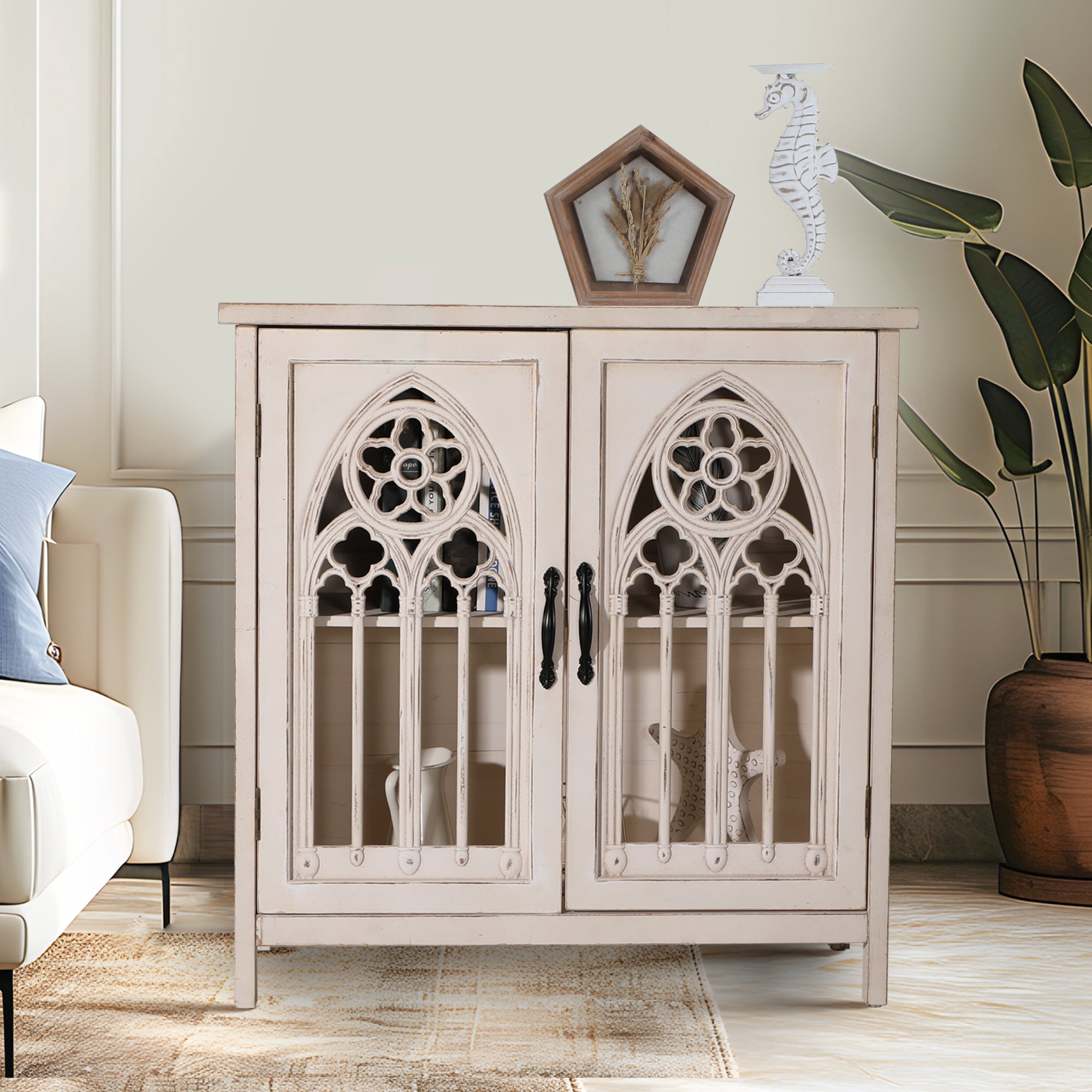 Free Shipping! Sophia & William 2-Door Retro Storage Cabinet with ...