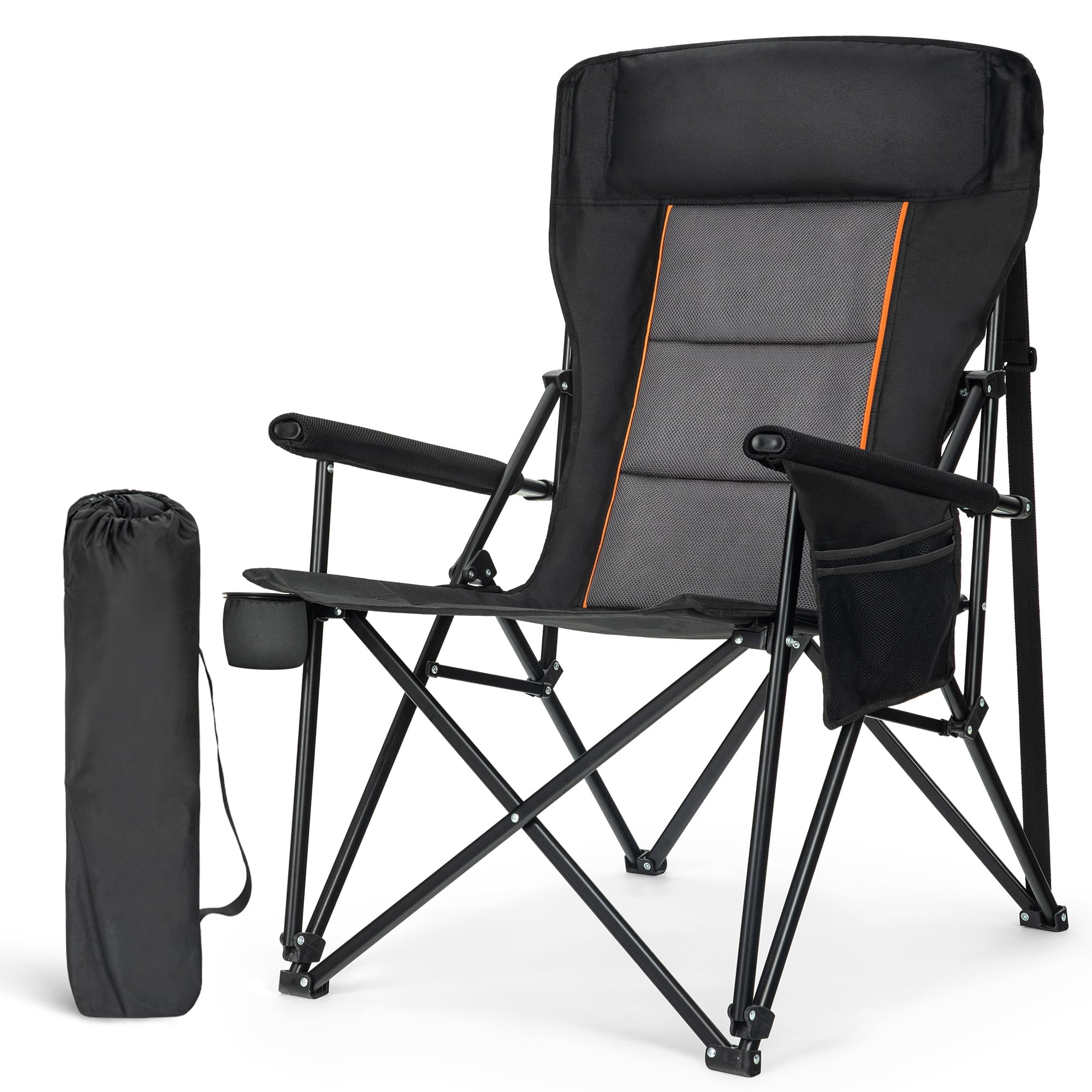 Sophia & William Heavy Duty High Back Camping Chairs 500lbs Capacity ...
