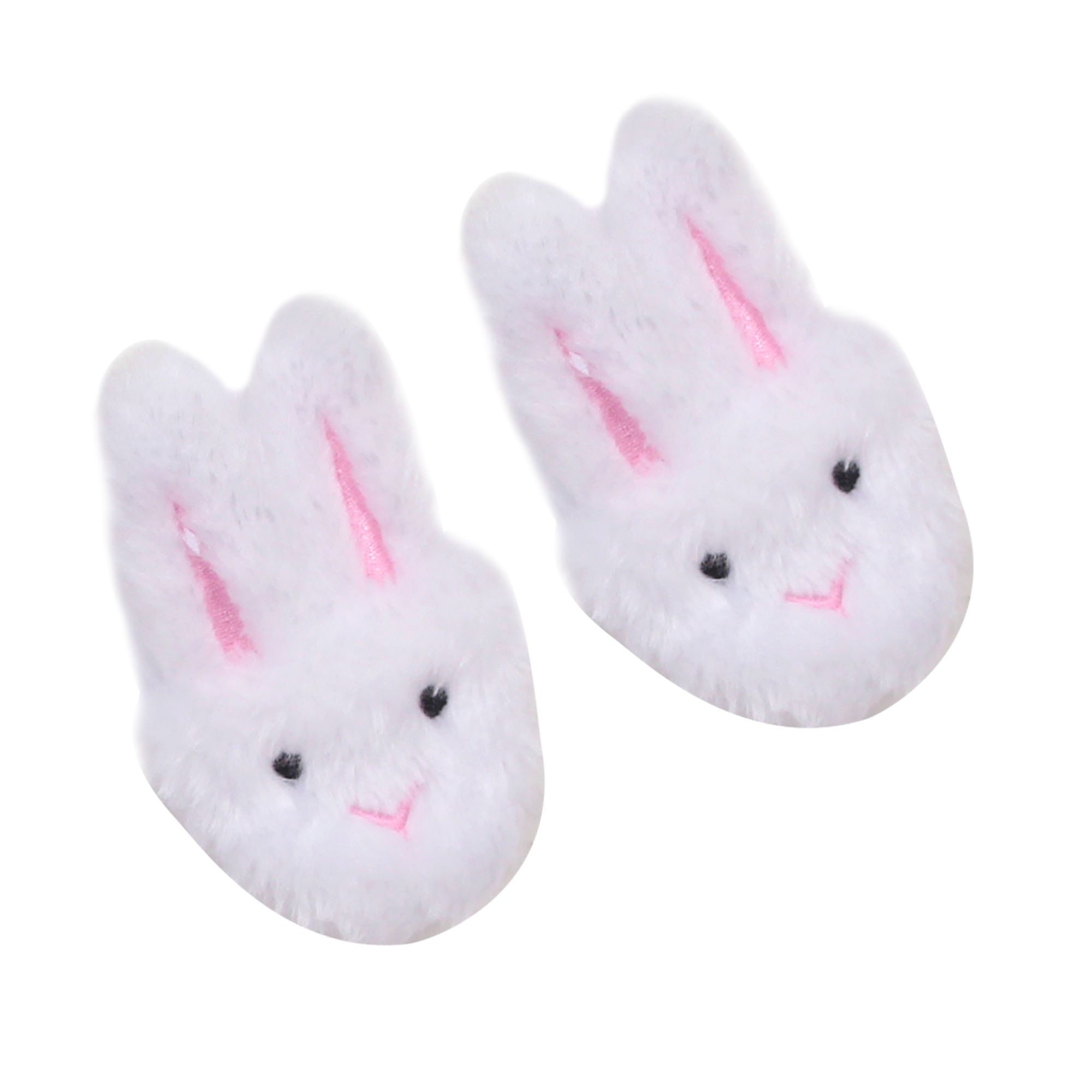 Sophia's 18" Doll Fuzzy Bunny Slippers - Walmart.com