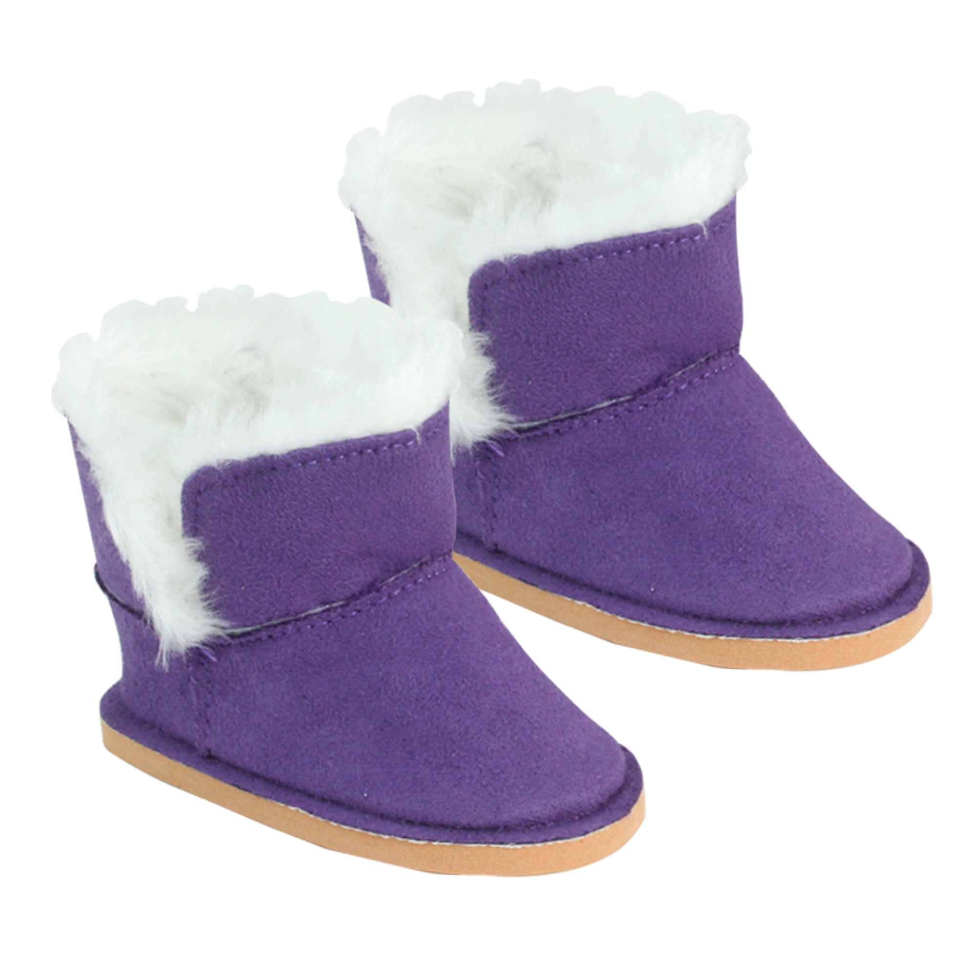 Sophia's Ewe Boots for 18â€ Dolls, Purple - Walmart.com