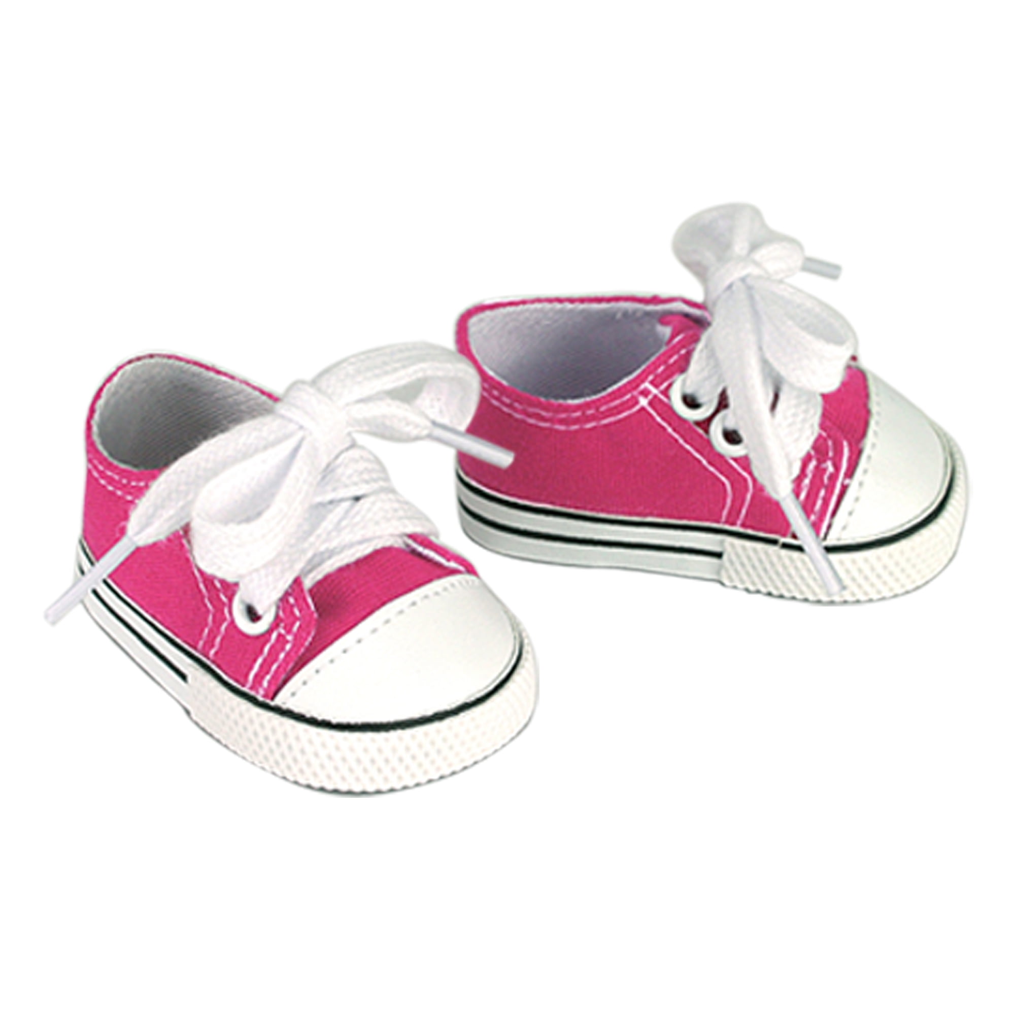 Sophia's Low-Top Canvas Sneakers for 18â€ Dolls, Pink - Walmart.com