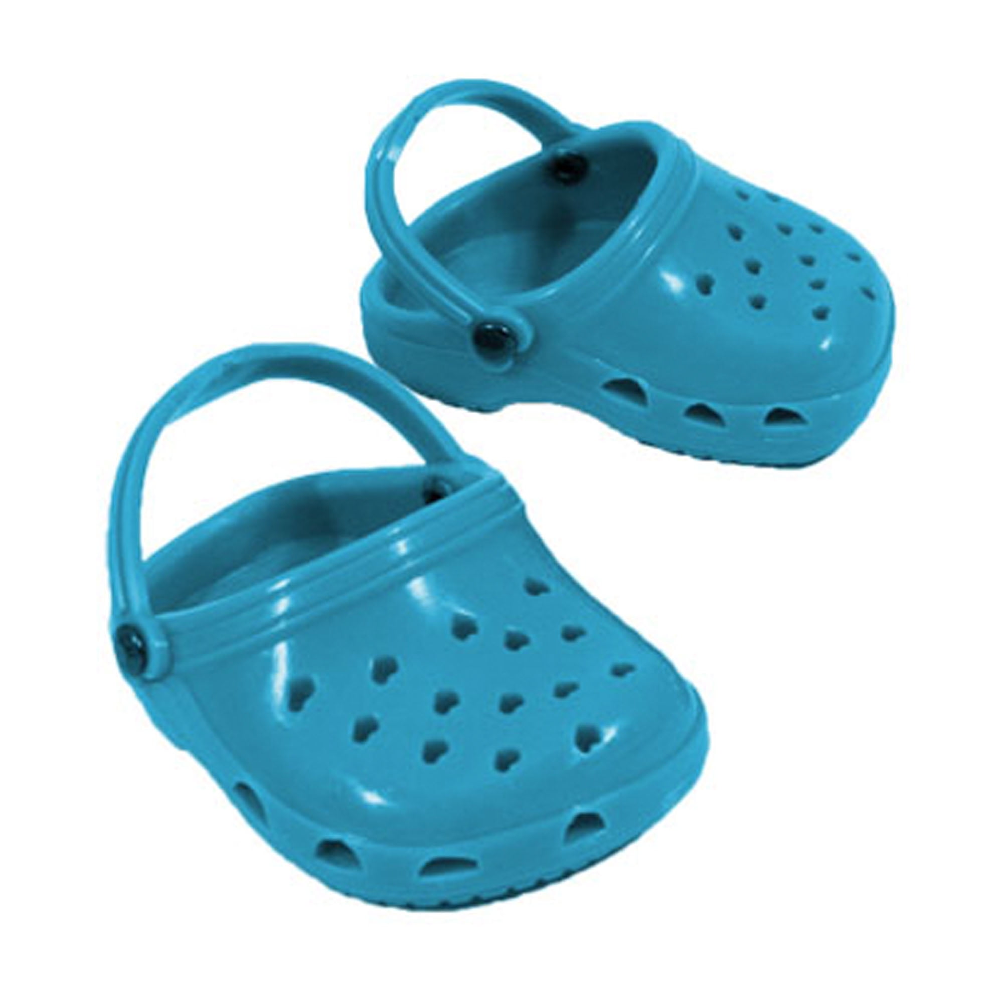 Sophia's Polliwog Shoes for 18â€ Dolls, Teal - Walmart.com