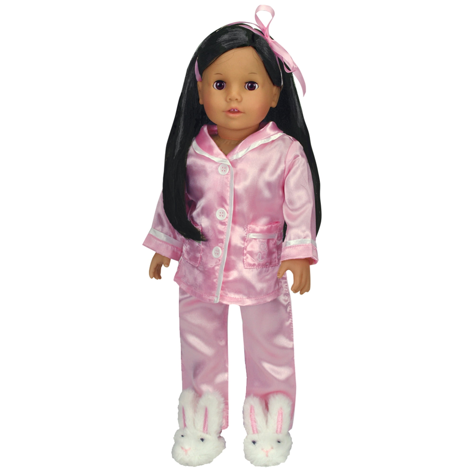 Sophia's Satin Pajama Set for 18â€ Dolls, Pink - Walmart.com