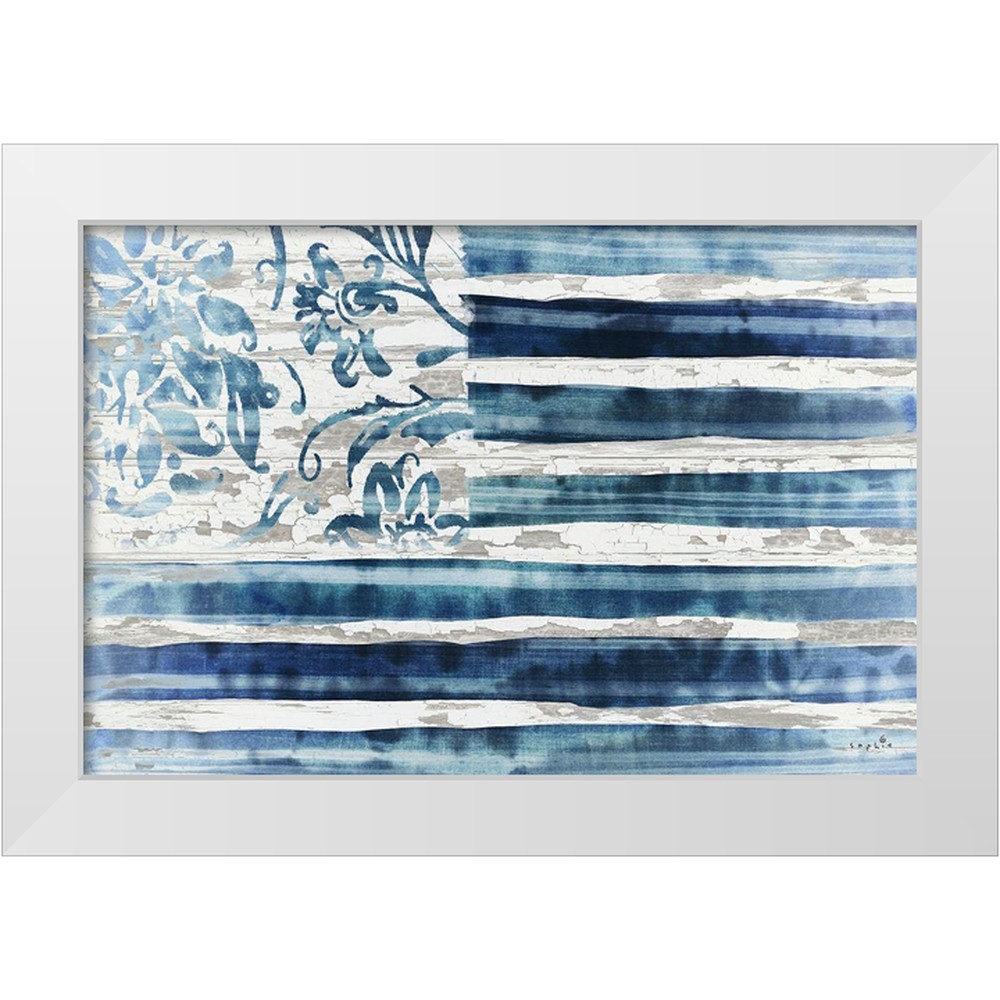 Sophie 6 18x13 White Modern Wood Framed Museum Art Print Titled - Boho ...