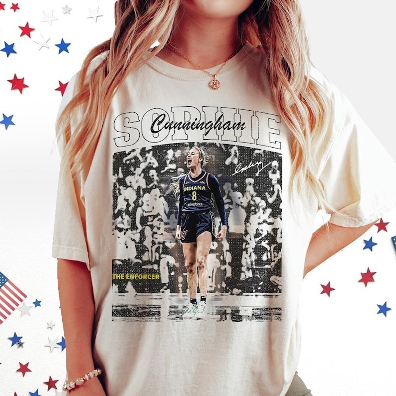 Sophie Cunningham The Enforcer Basketball Vintage Shirt, Sophie ...