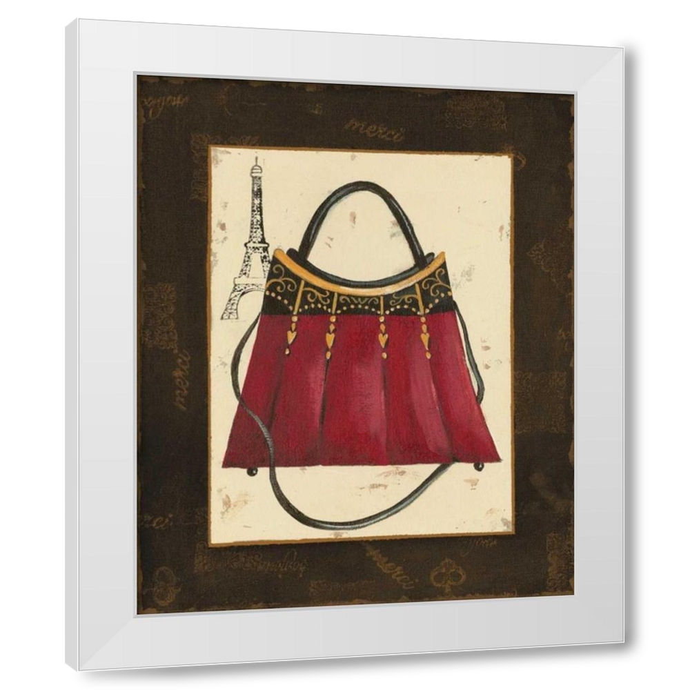 Sophie Devereux 12x14 White Modern Wood Framed Wall Art Titled ...