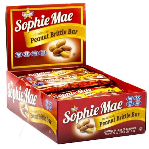 Sophie Mae Peanut Brittle Bar 2.25 oz. - Walmart.com