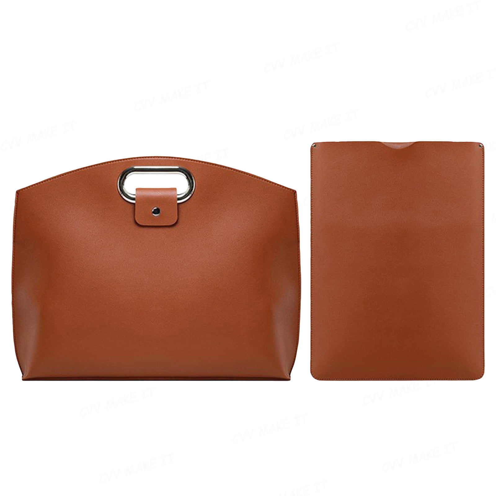 Sophisticated 2-Piece Business Laptop Tote Set - Waterproof Leather 14 ...