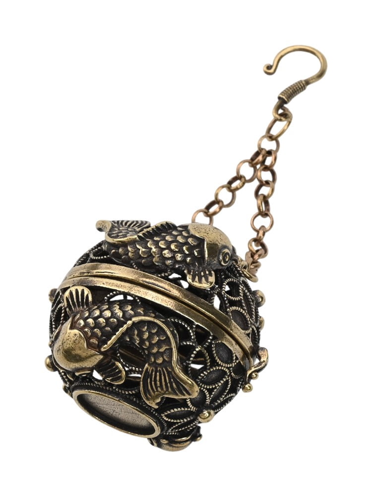 Sophisticated Copper Incense Ball Easily Hang in Your Living Space or ...