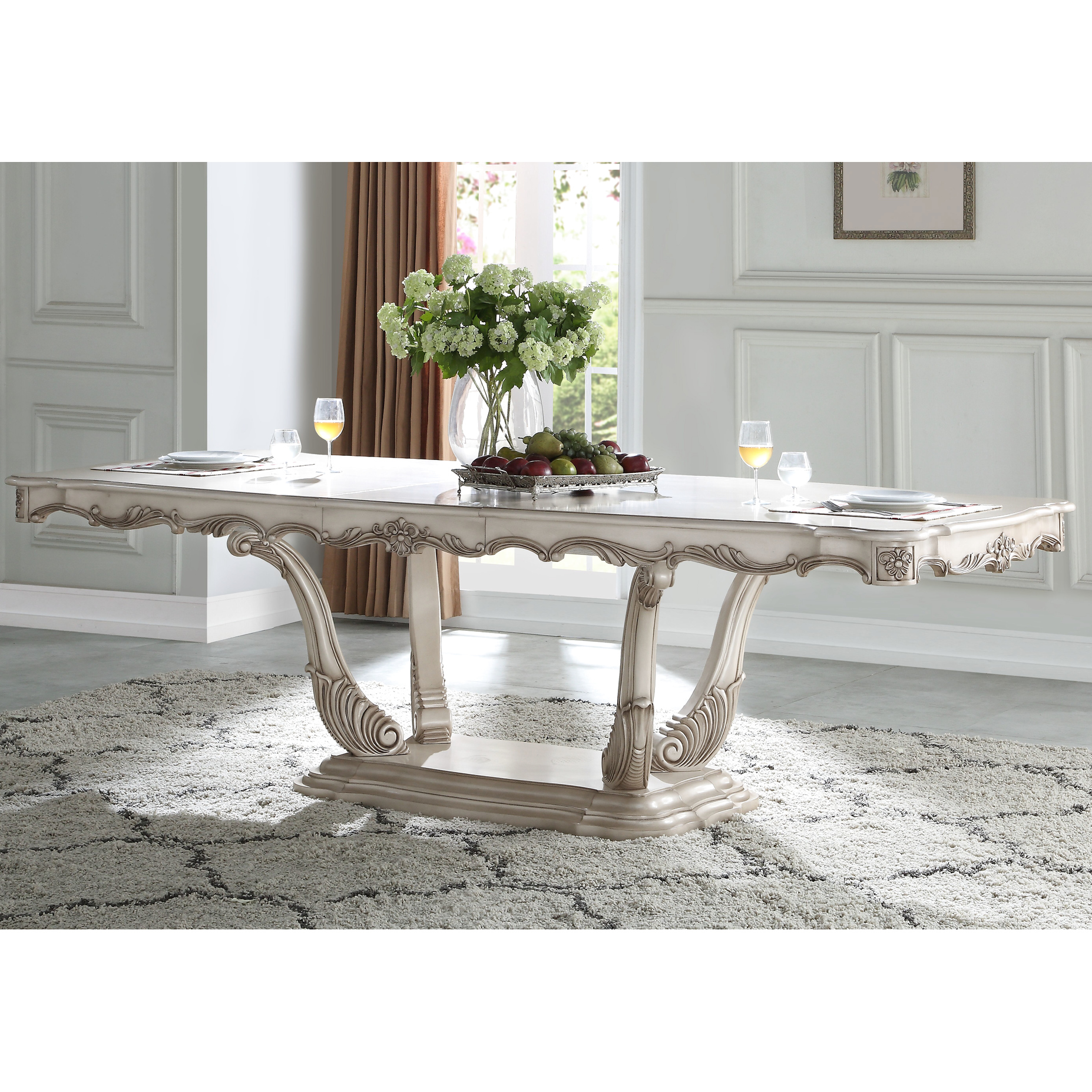 Sophisticated Golden Dining Collection - Apron Details Ensemble Base ...
