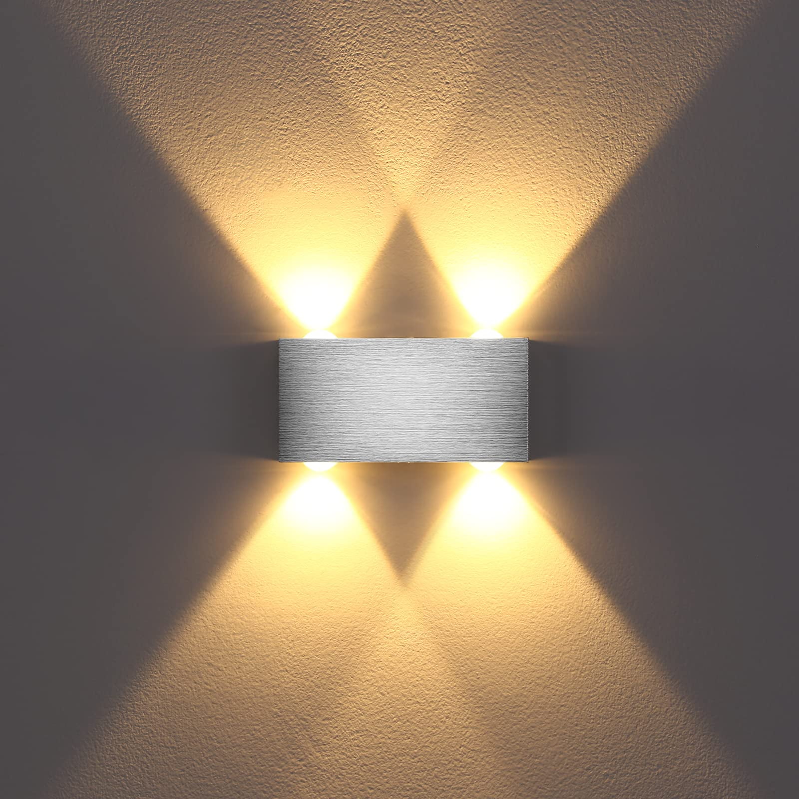 Sophisticated LED Wall Mounted Lamp, Dimmable Wall Lamp for Living Room ...