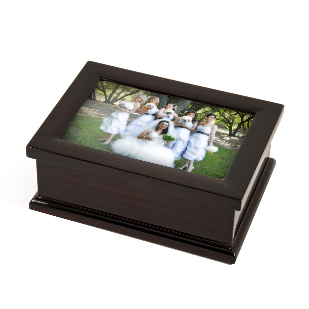 Sophisticated Modern 4 X 6 Photo Frame Musical Jewelry Box - You Are My ...