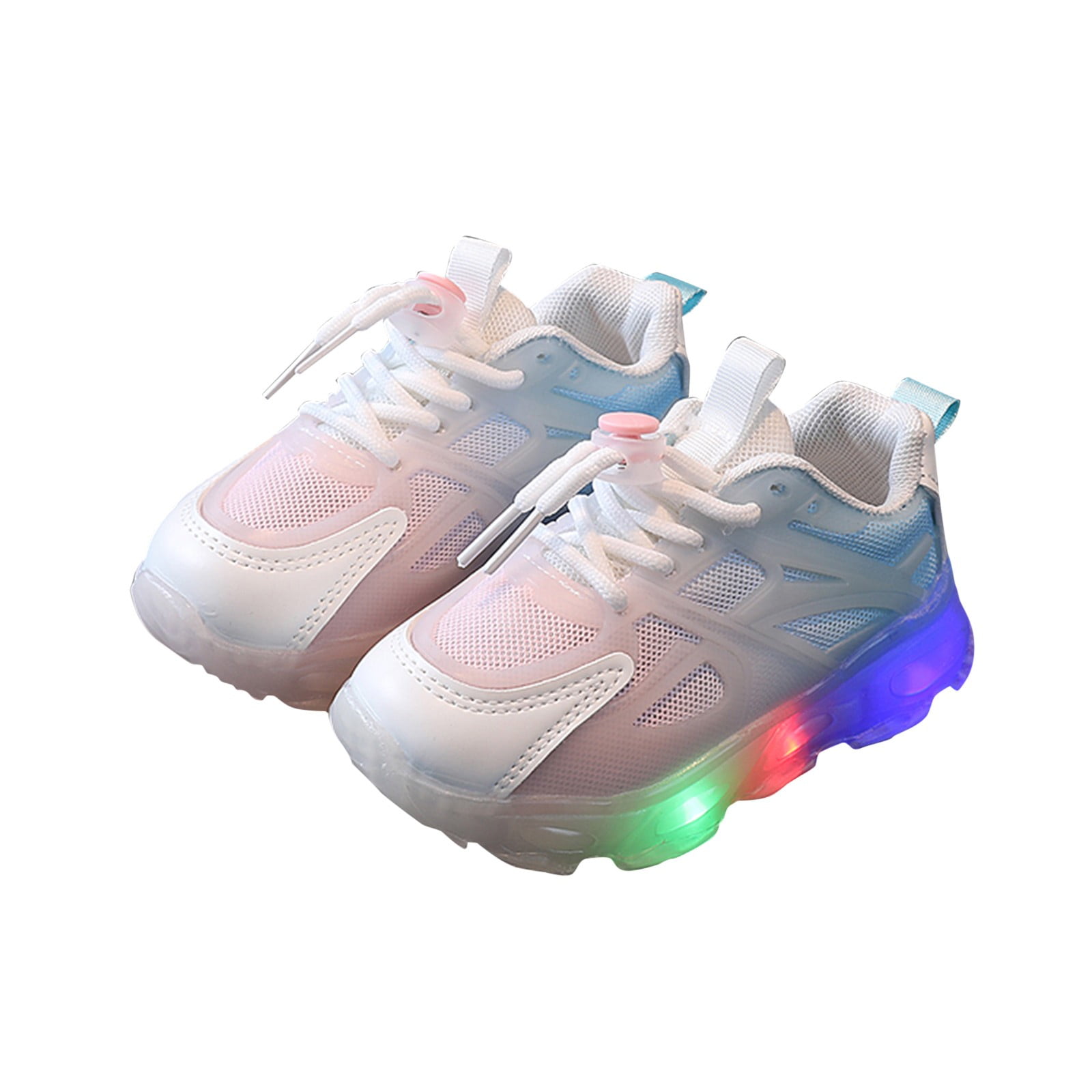 Sopiago Boy Shoes Color Gradient Led Light Shoes Dad Shoes Soft Soles ...