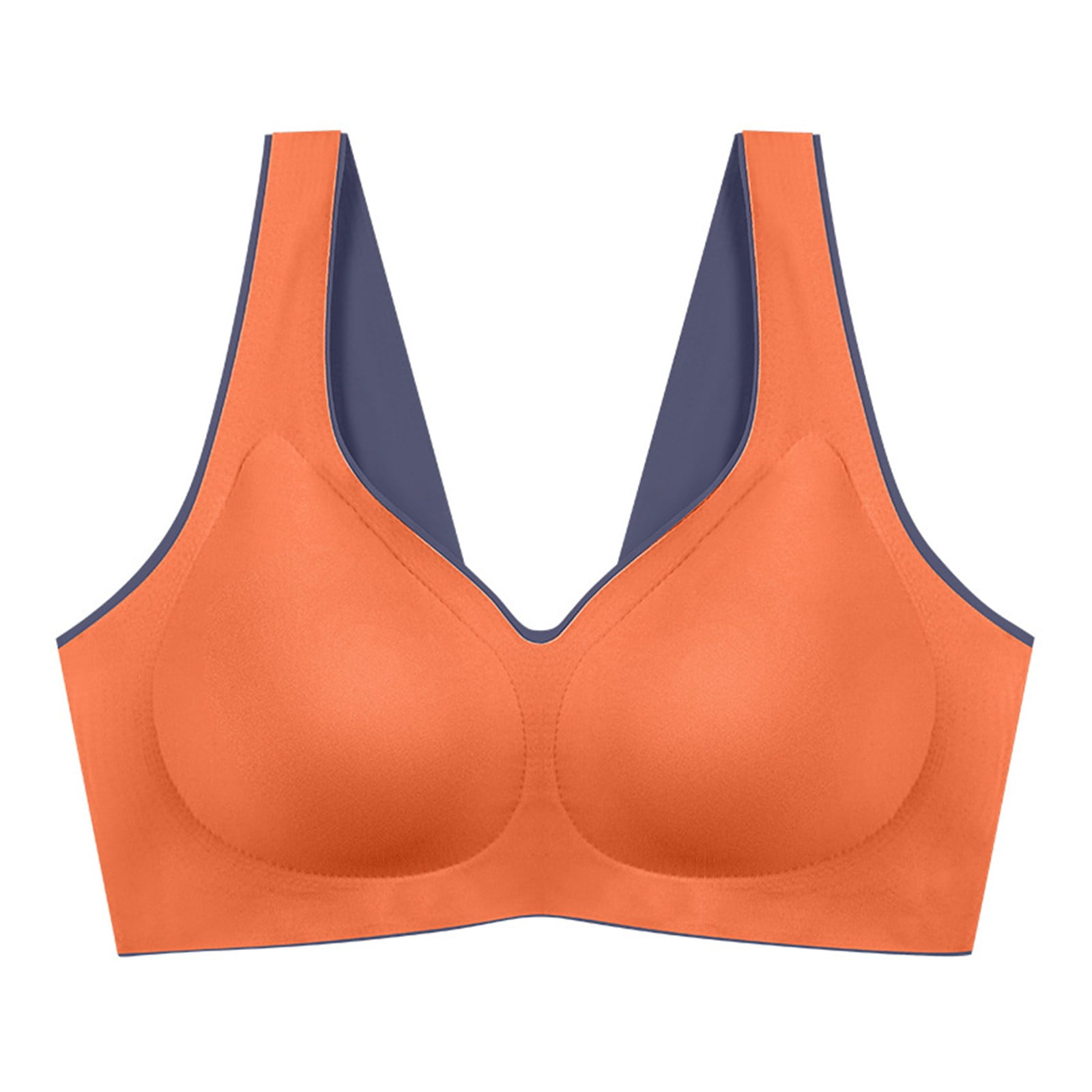 Sopiago Bra Quirurgico Womens Full Coverage Plus Size Bra Non Padded Wireless Minimizer Bra