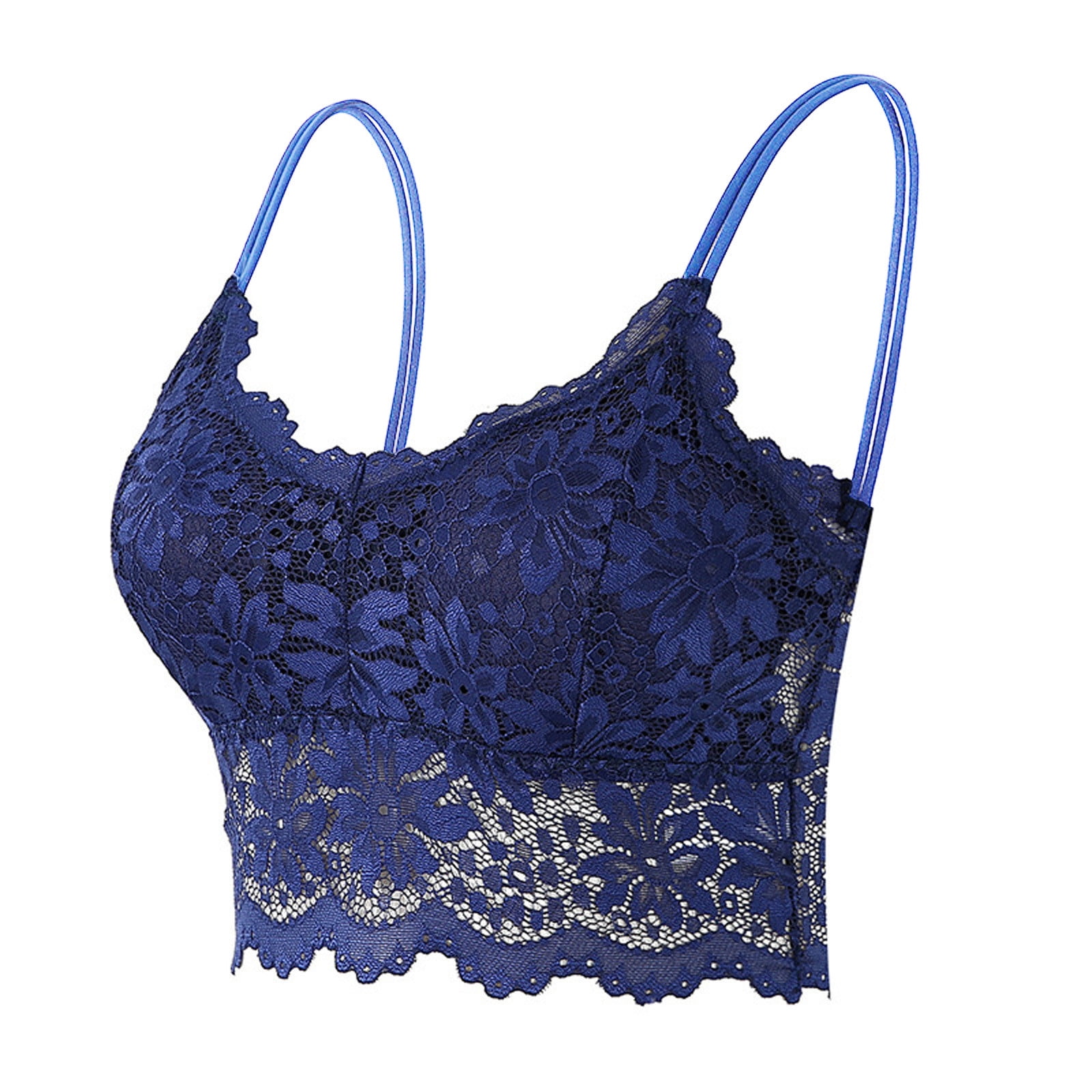 Sopiago Bras for Women Women's Lace Desire Wireless Bra, Lacy Full ...