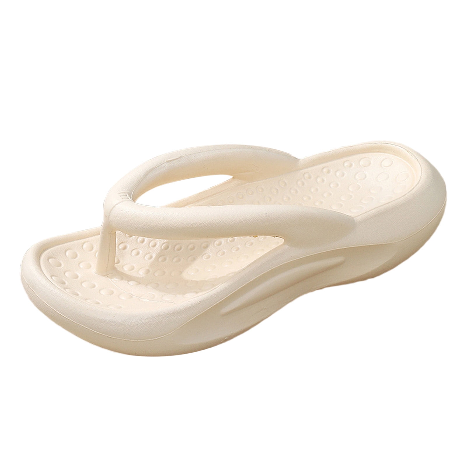 Sopiago Memory Foam Flip Flops for Women Women's Top Sandal WH2,10.5 ...