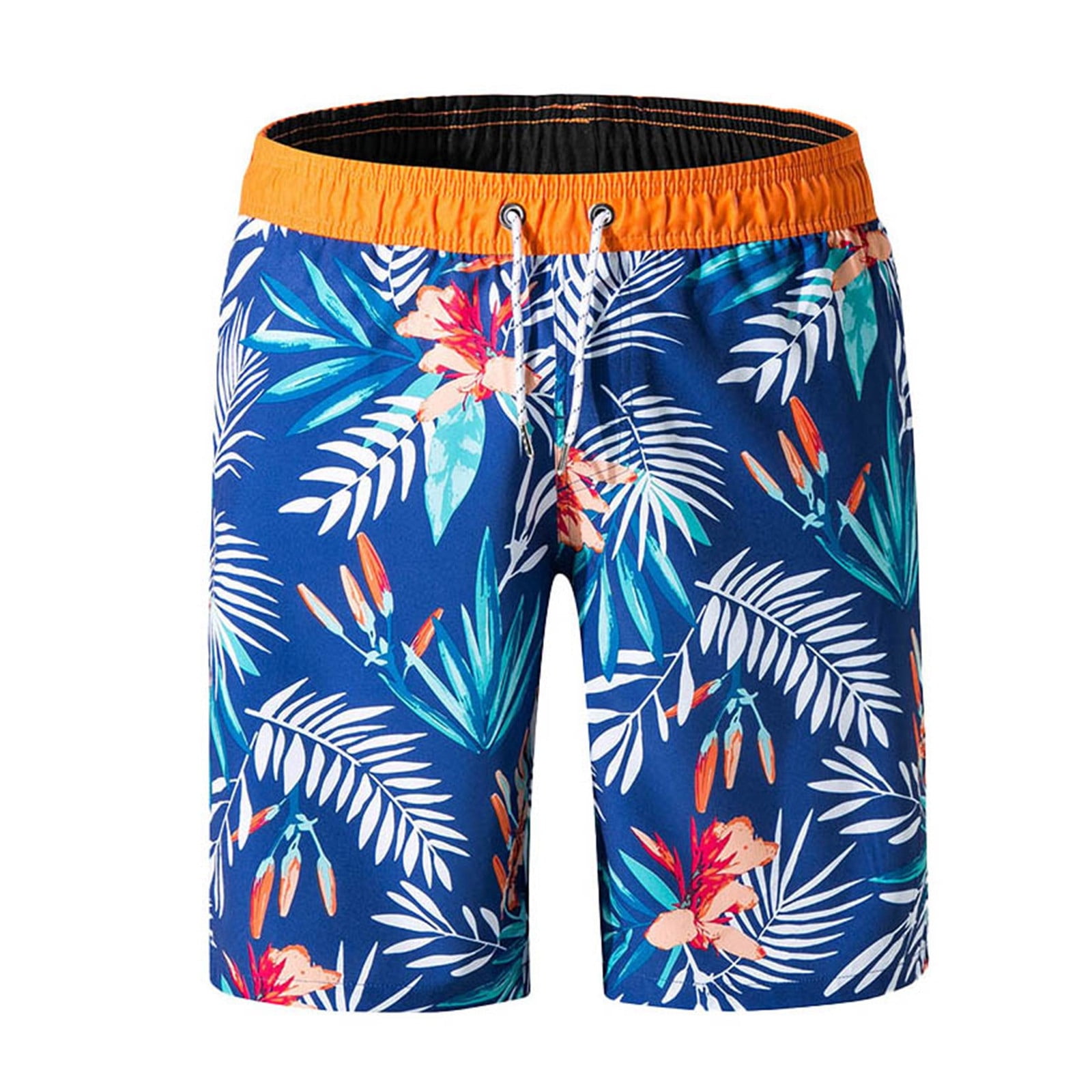 Sopiago Mens Swim Trunks with Compression Liner Mens Swim Trunks Quick ...