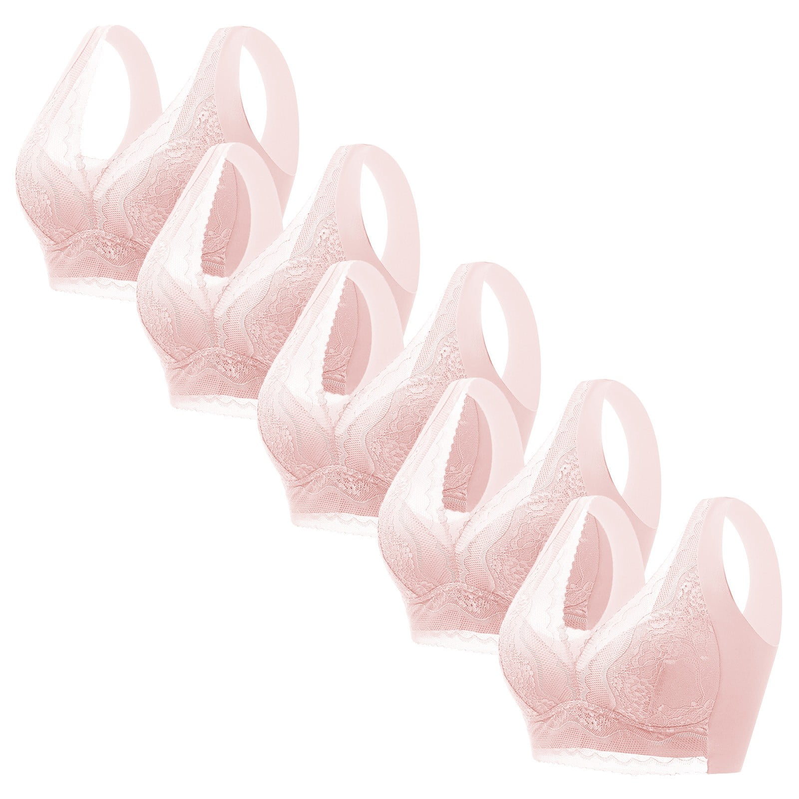Sopiago Sexy Lingerie Minimizer Bras For Women Full Coverage Unlined