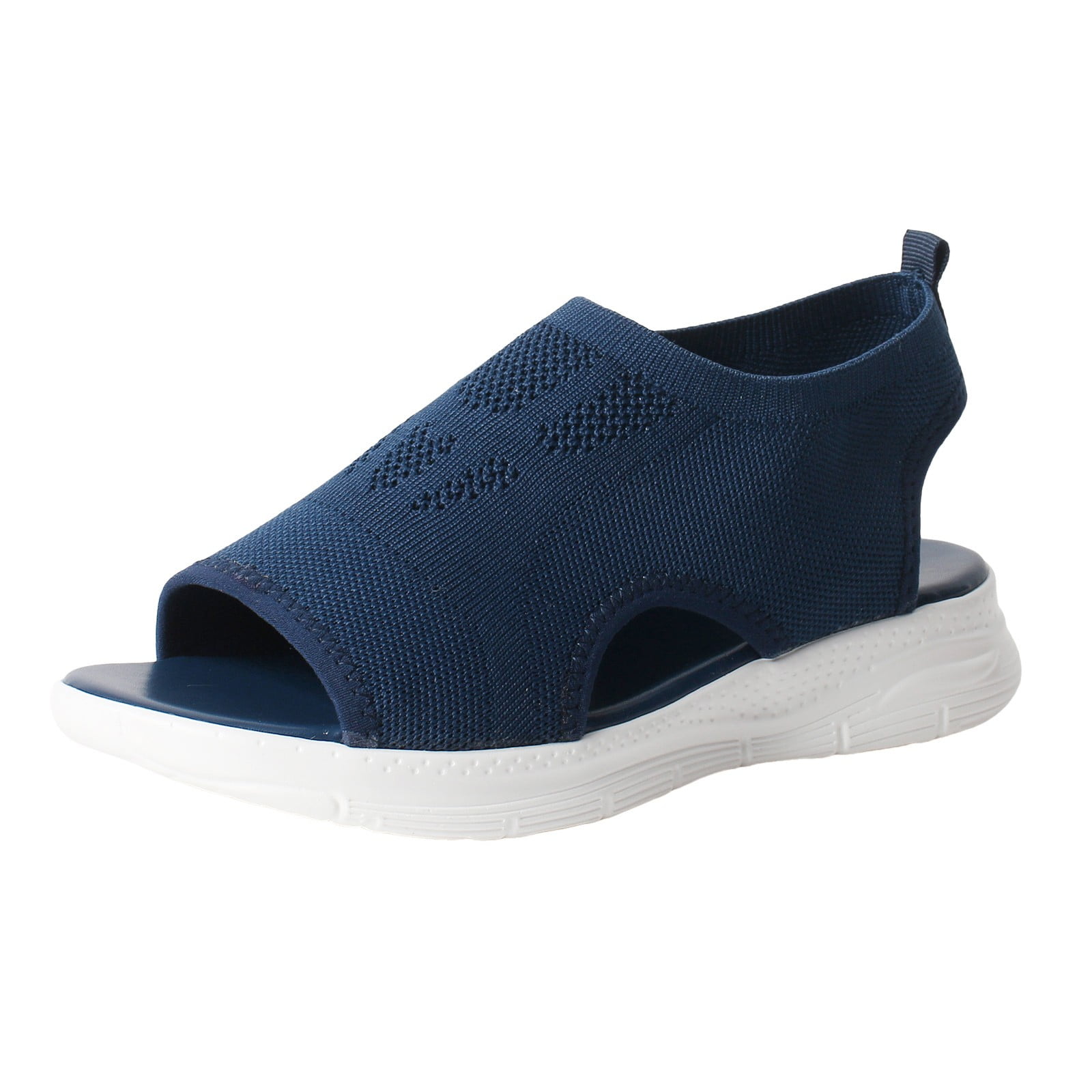 Sopiago Womens Walking Sandals Comfortable Arch Support Open Toe Non ...