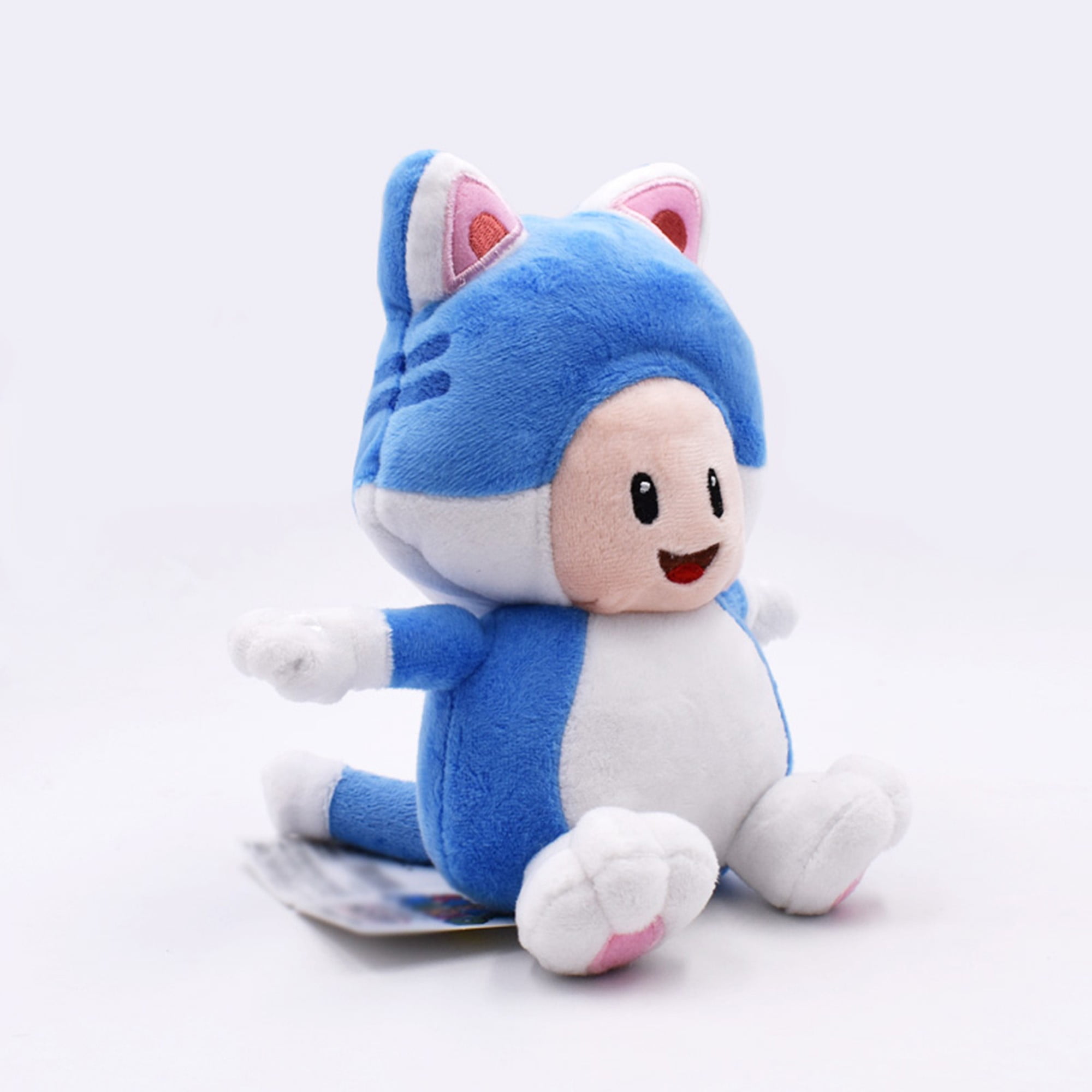 Blue Toad Mario Plush