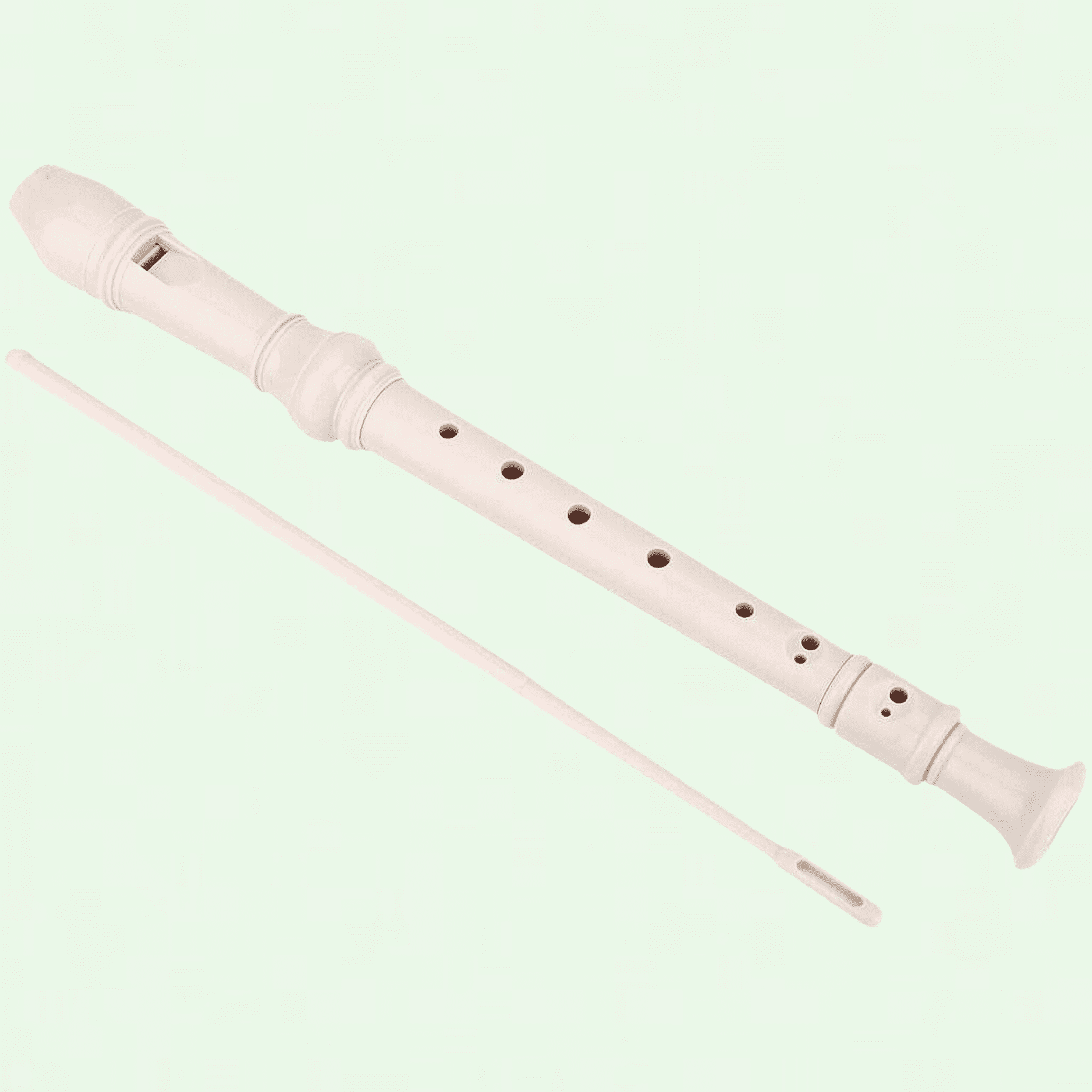 Soprano Recorder Instrument, 8-Hole High Pitch, Detachable with ...