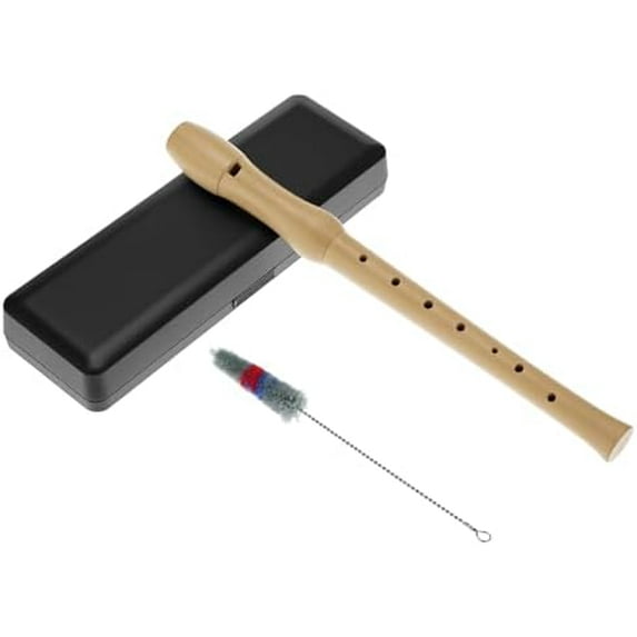 Soprano Recorder Instrument, Wood C Key Soprano Recorder, Maple Wooden ...