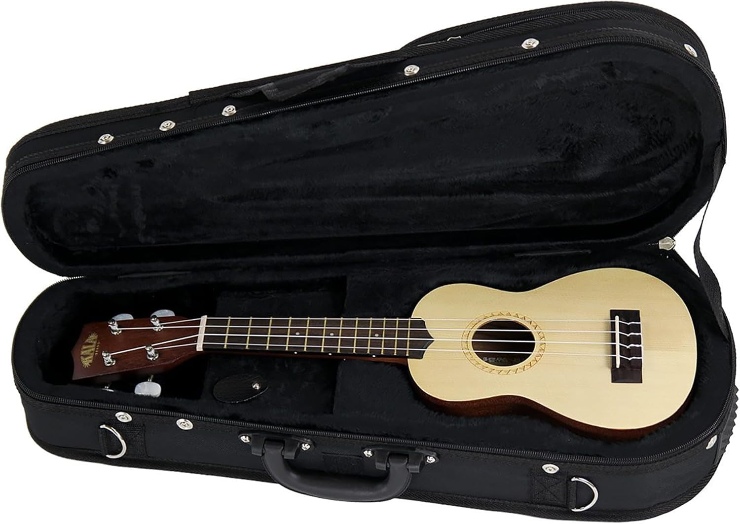 Soprano Ukulele Case Polyfoam Hard Shell with Soft Interior Lining ...