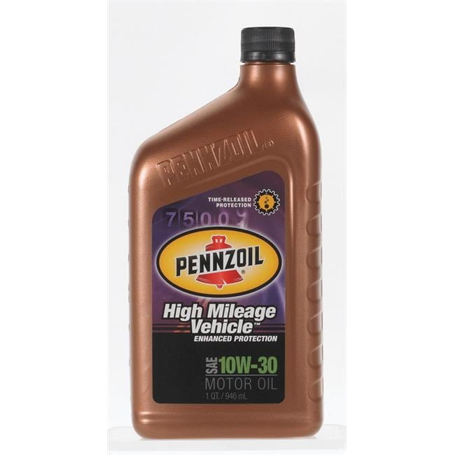 Sopus Products 1 qt Pennzoil High Mileage Vehicle Motor Oil - Walmart.com