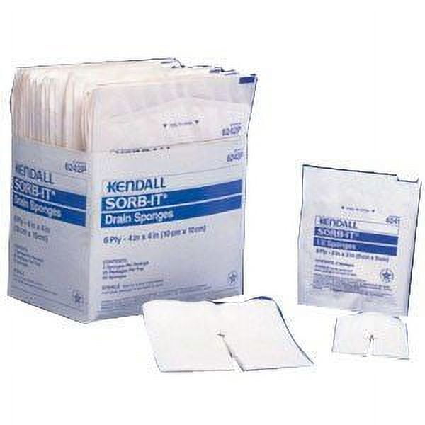Sorb-It Sterile IV Sponge 2'' x 2'', 35 Count - Walmart.com
