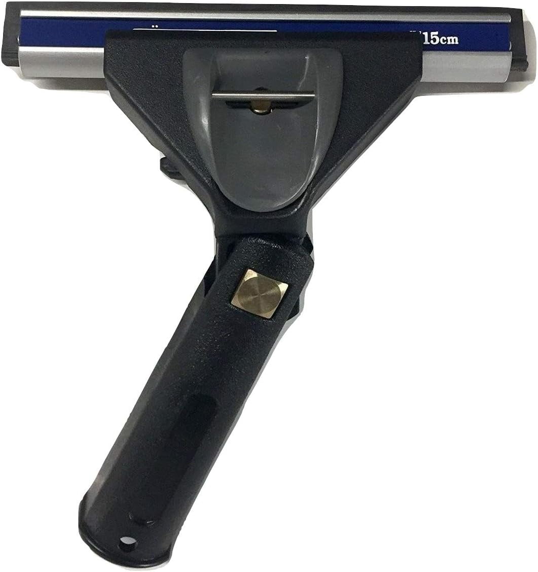 Sorbo 6 Inch Professional Window Squeegee with Solid Black Fast Release ...