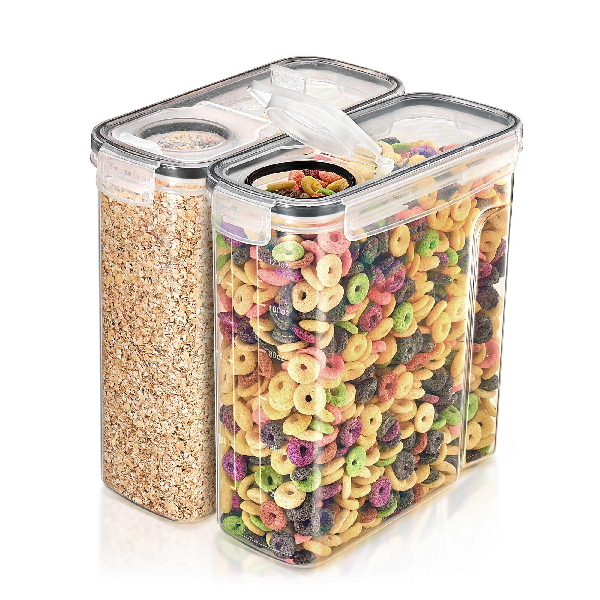 Sorbus 2 Pack Airtight Food Dispenser Containers - For Kitchen ...