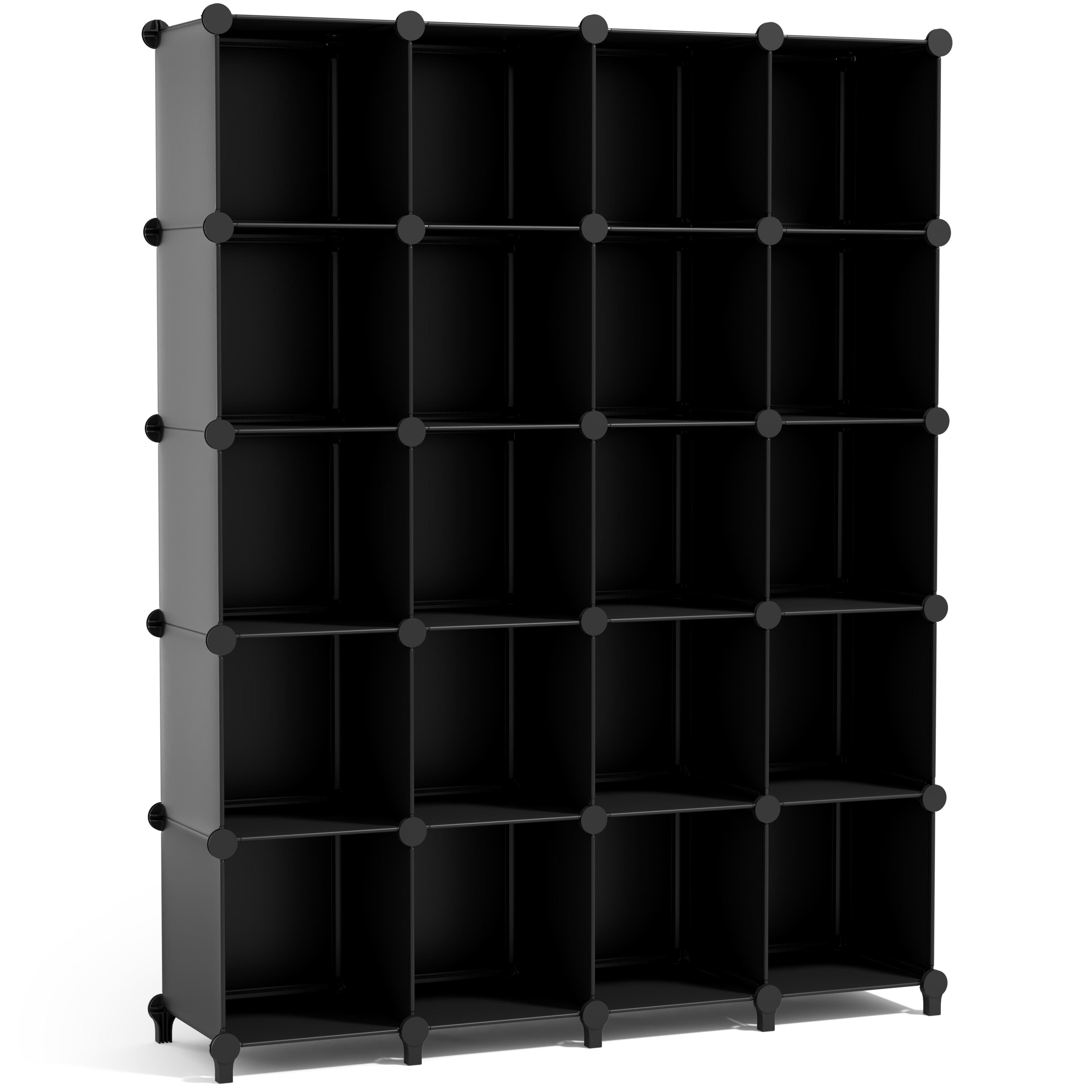 Sorbus 20-Cube Storage Organizer, Waterproof Cubby Shelf for Closet ...