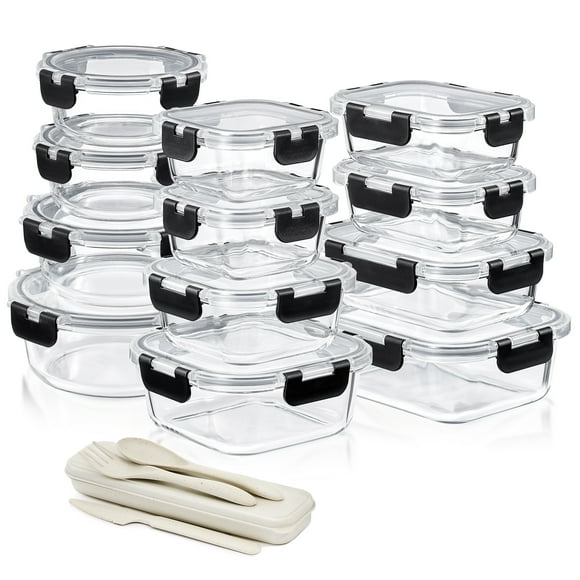 Glass Microwave Containers