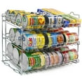 Sorbus 3-Tier Can Organizer Rack: Stackable Tracker for up to 36 Cans ...