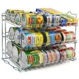 Sorbus 3-Tier Can Organizer Rack: Stackable Tracker for up to 36 Cans ...