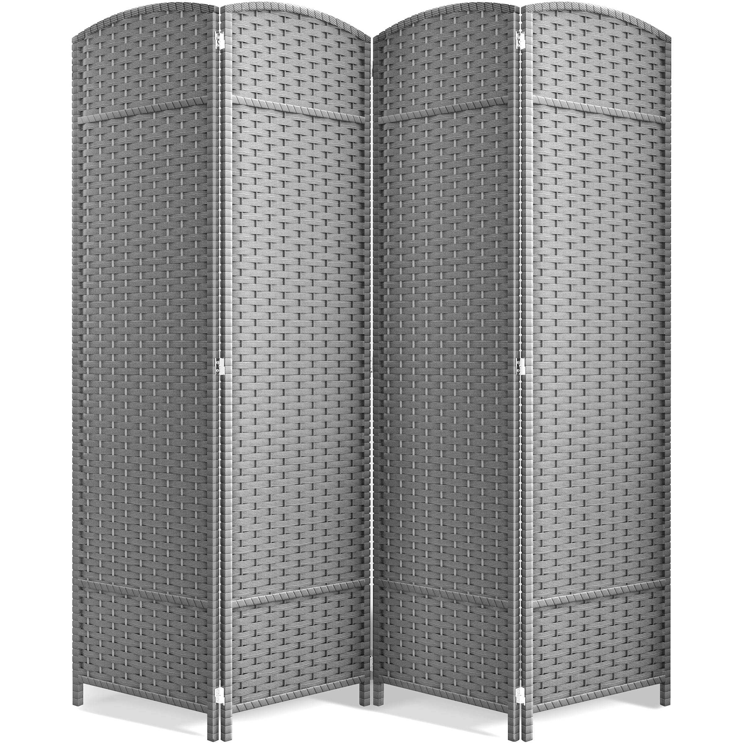 Sorbus 4 Panel Room Divider Tall Privacy Partition Screen Extra Wide ...