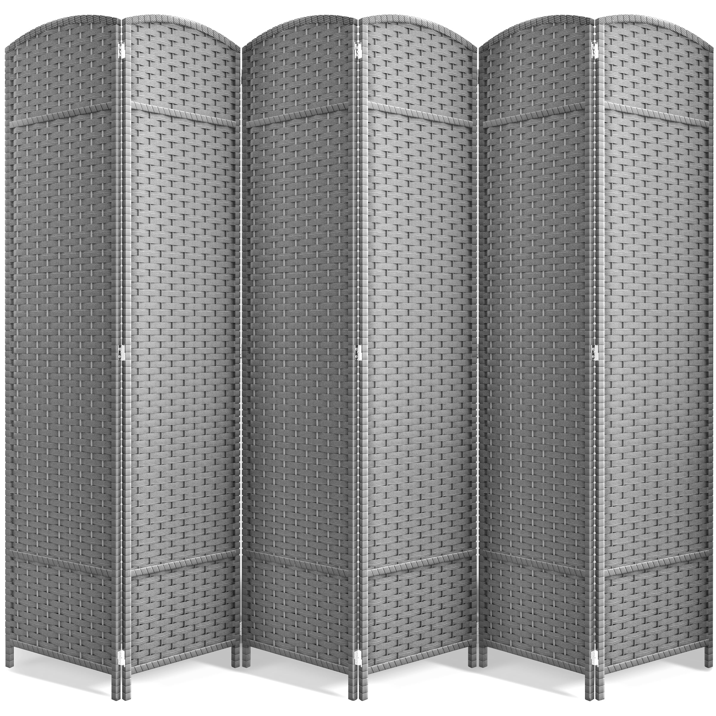 Sorbus 6 Panel Room Divider Tall Privacy Partition Screen Extra Wide ...