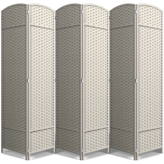 Room dividers 6 ft. Tall-20 Wide Freestanding Privacy Screen with ...