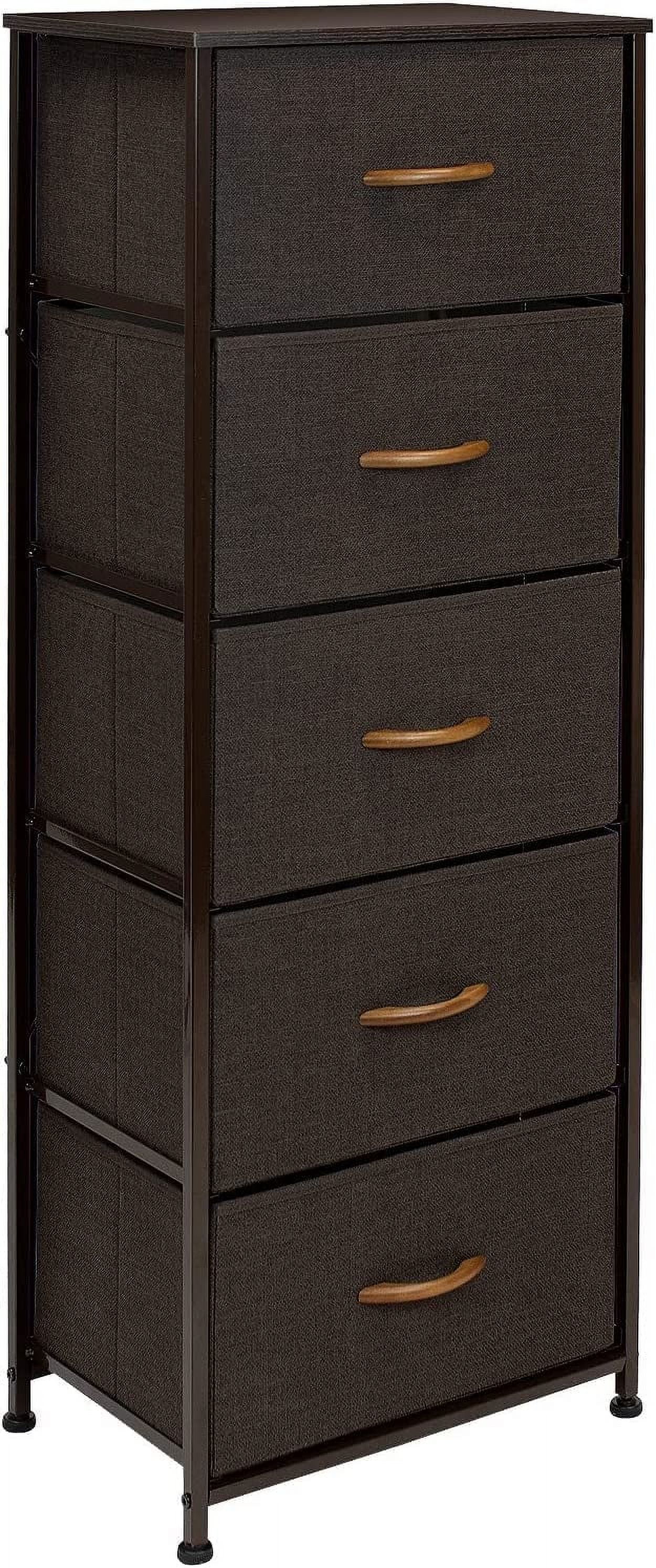 Sorbus Dresser Storage Tower, Organizer for Closet, Tall Dresser for ...