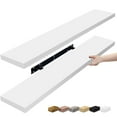 Sorbus Extra Long Floating Rectangle Shelves – 35" L x 9" D x 1.5" H ...